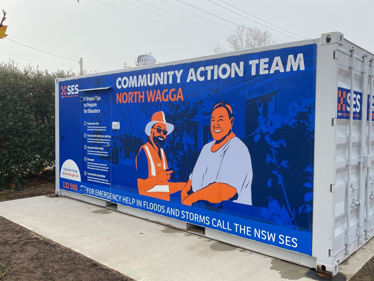 Emergency cache at McPherson Oval | Council News Emergency cache at McPherson Oval | Council News